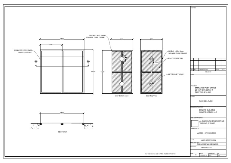 Access Hatch Door | PDF