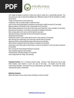 EMDR Resourcing Scripts | PDF