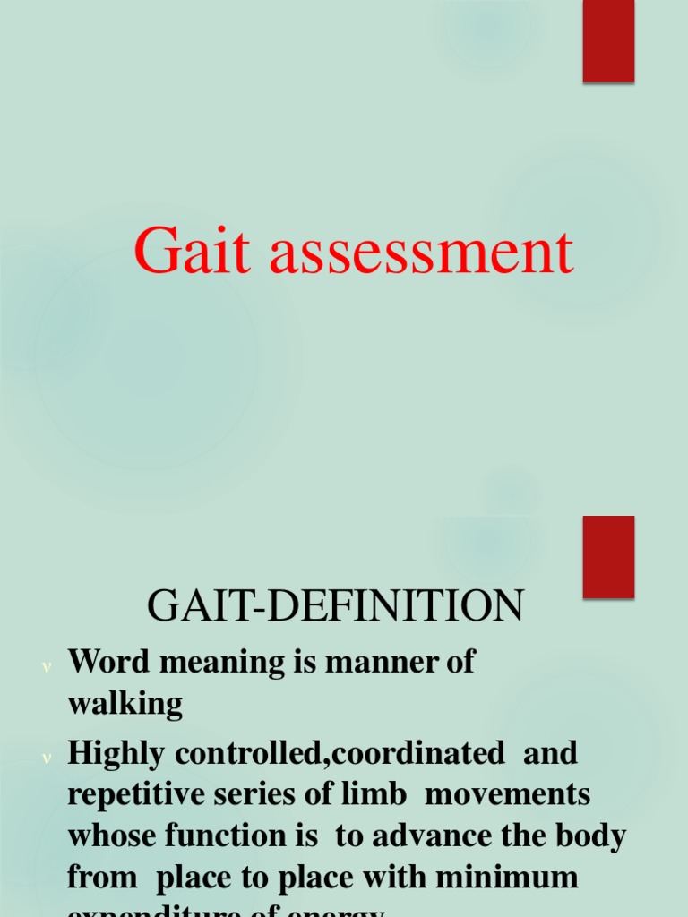 Gait Analysis | PDF | Foot | Anatomical Terms Of Motion