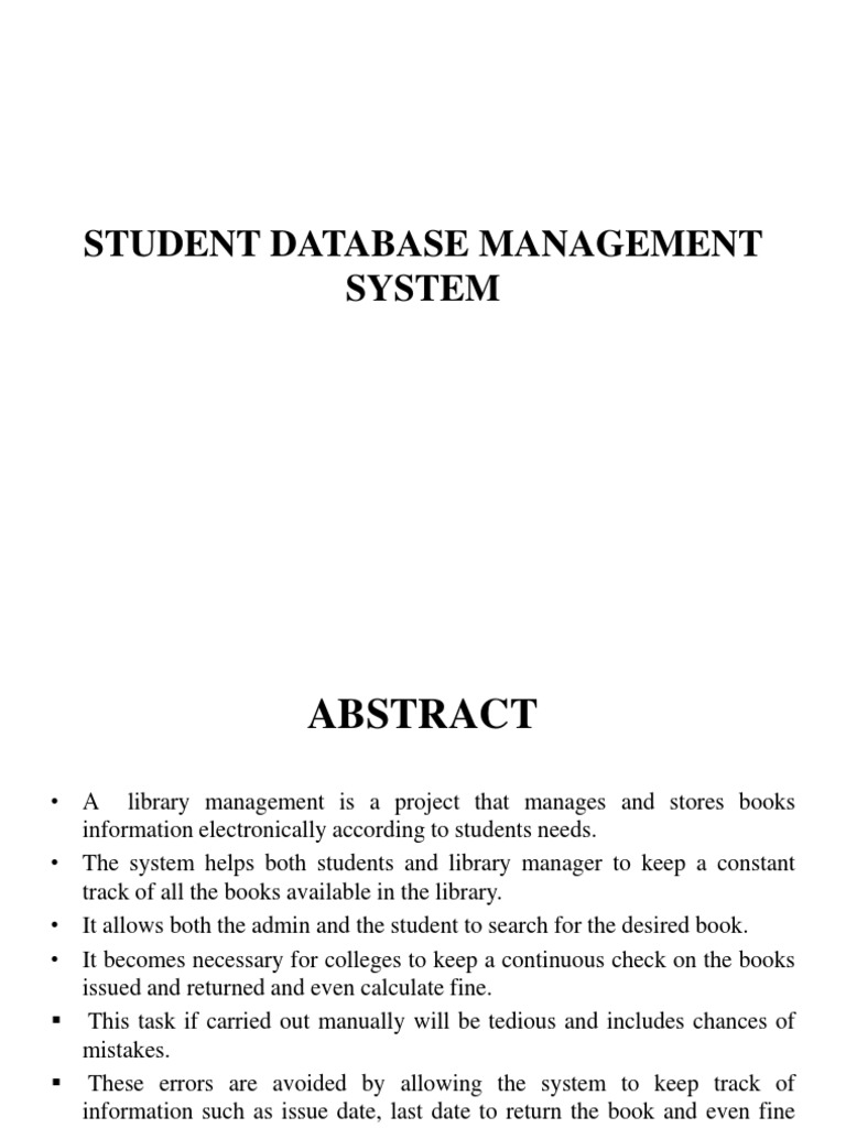 Manage Student Library Database | PDF | Software Testing | Unit Testing