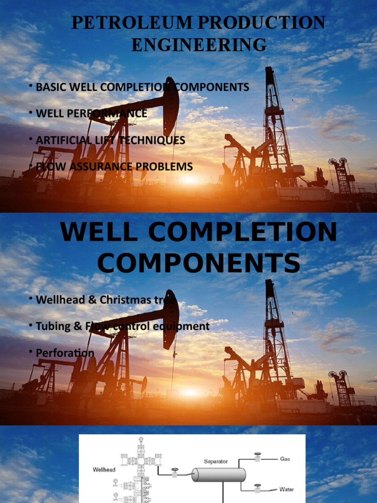 Petroleum Production Engineering | PDF | Casing (Borehole) | Oil Well