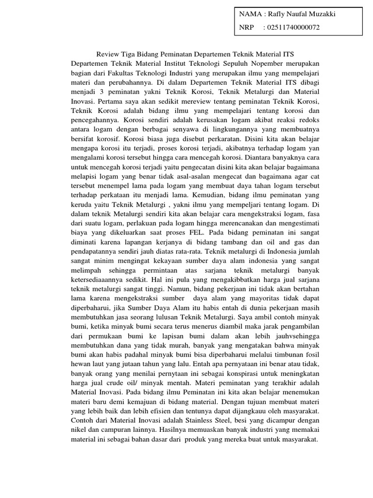 Esai OKKBK Day 3 HMMT | PDF | Teknologi & Rekayasa