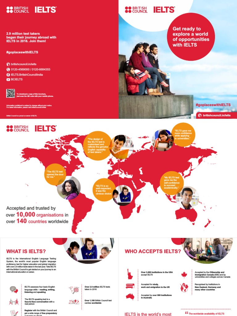 IELTS Brochure | Download Free PDF | International English Language ...