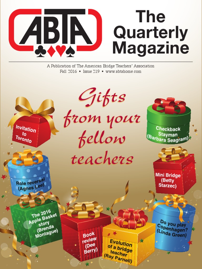 ABTA Quarterly Fall 2016 | PDF