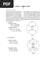 Minimum Radius of Curvature For Horizontal Curves | PDF | Curvature ...