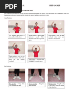 Fundamental Dance Positions | PDF | Foot | Dances