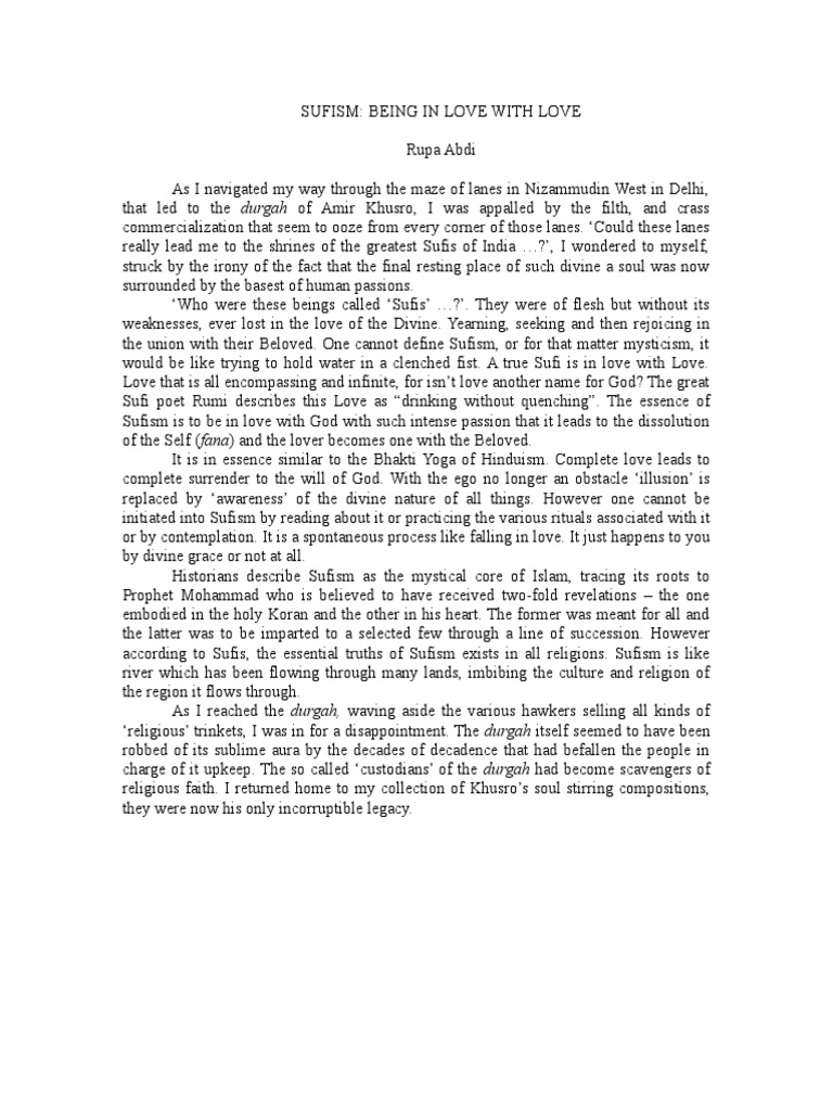 Amir Khusro | PDF | Sufism | Mysticism