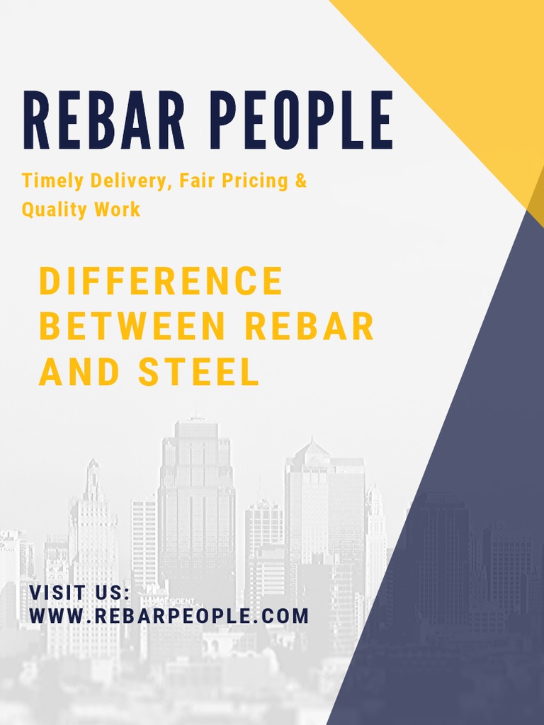 Difference Between Rebar and Steel | PDF