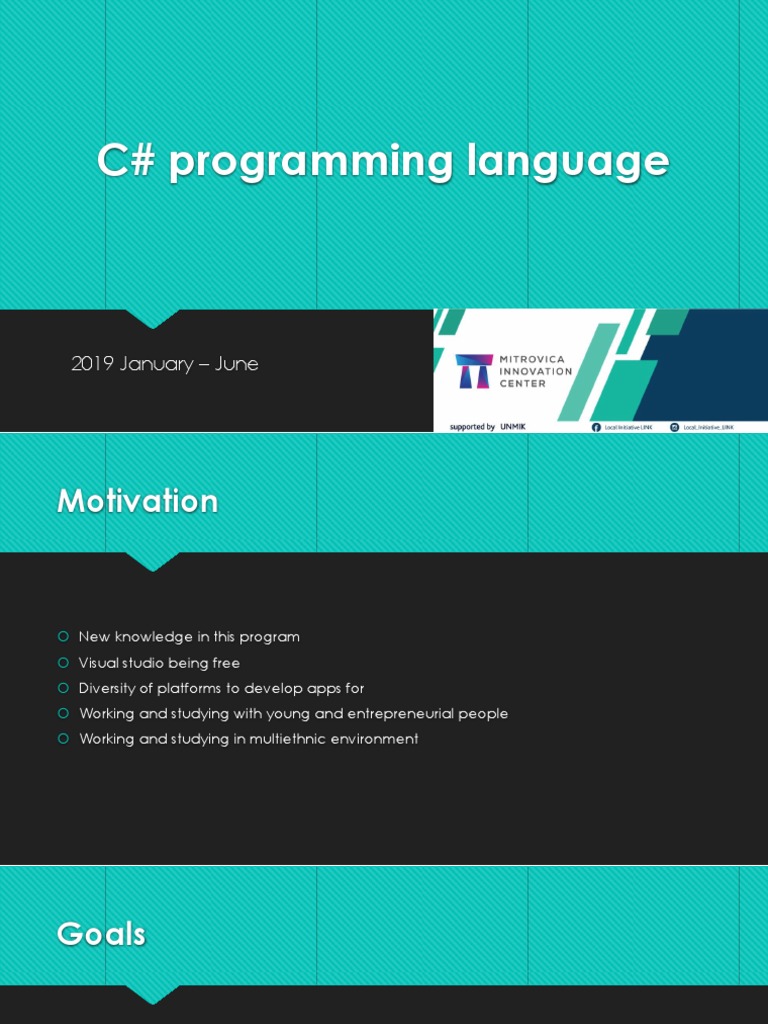 C# Programming Language | PDF
