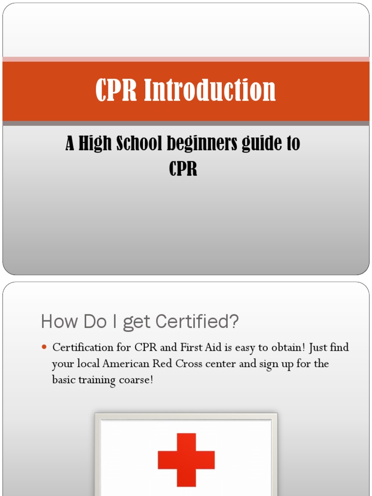 CPR and First Aid Powerpoint | PDF | Cardiopulmonary Resuscitation ...