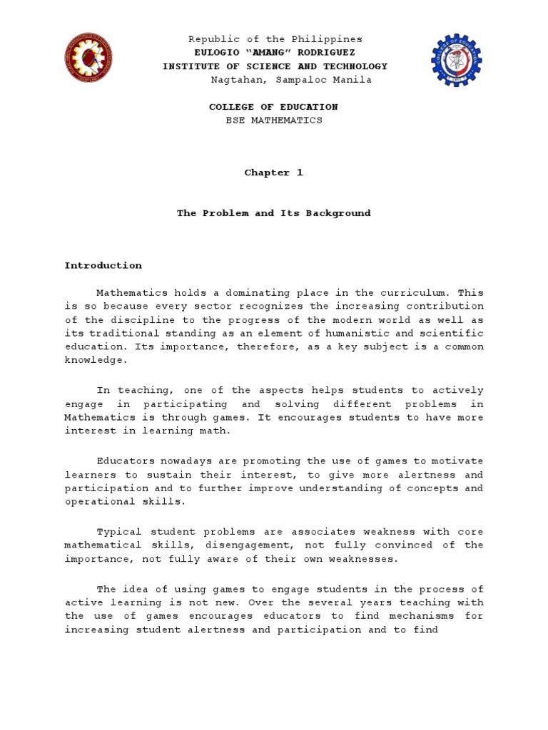 Improving Math Performance with Games | PDF | Curriculum | Learning