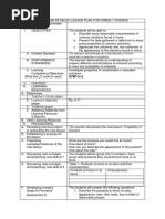 7E Lesson Plan - Chemistry | PDF | Mixture | Homogeneity And Heterogeneity