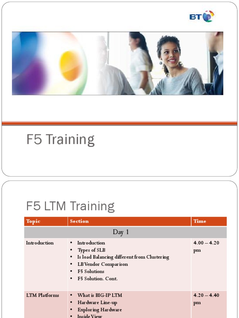 LTM Training | PDF | Load Balancing (Computing) | Http Cookie