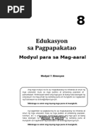 Grade 6 ESP Module 1 Final | PDF