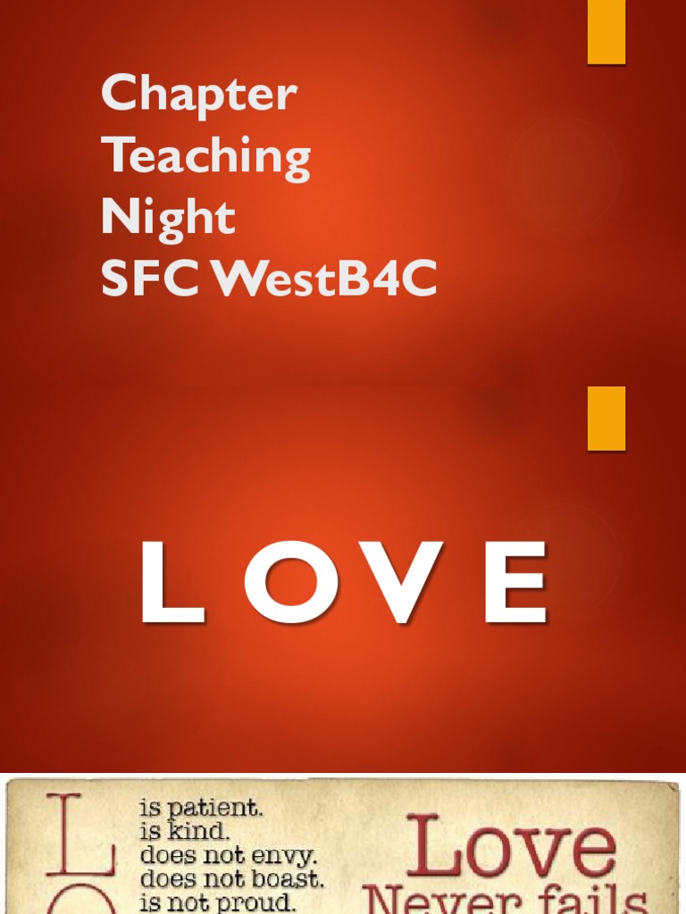 Teaching Night SFC Westb4C | PDF