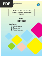 RPPM TK: Mengenal Tubuhku | PDF