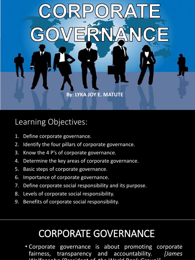 Corporate Governance and CSR Guide | PDF | Corporate Social ...
