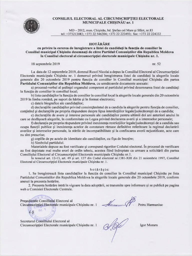 Lista PCRM La CMC | PDF