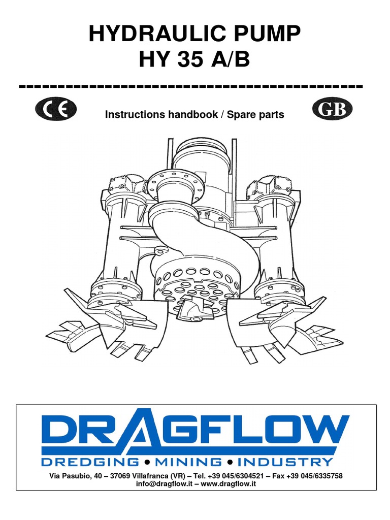 Dragflow - HYDRAULIC PUMP HY 35 A/B | PDF | Noise | Pump