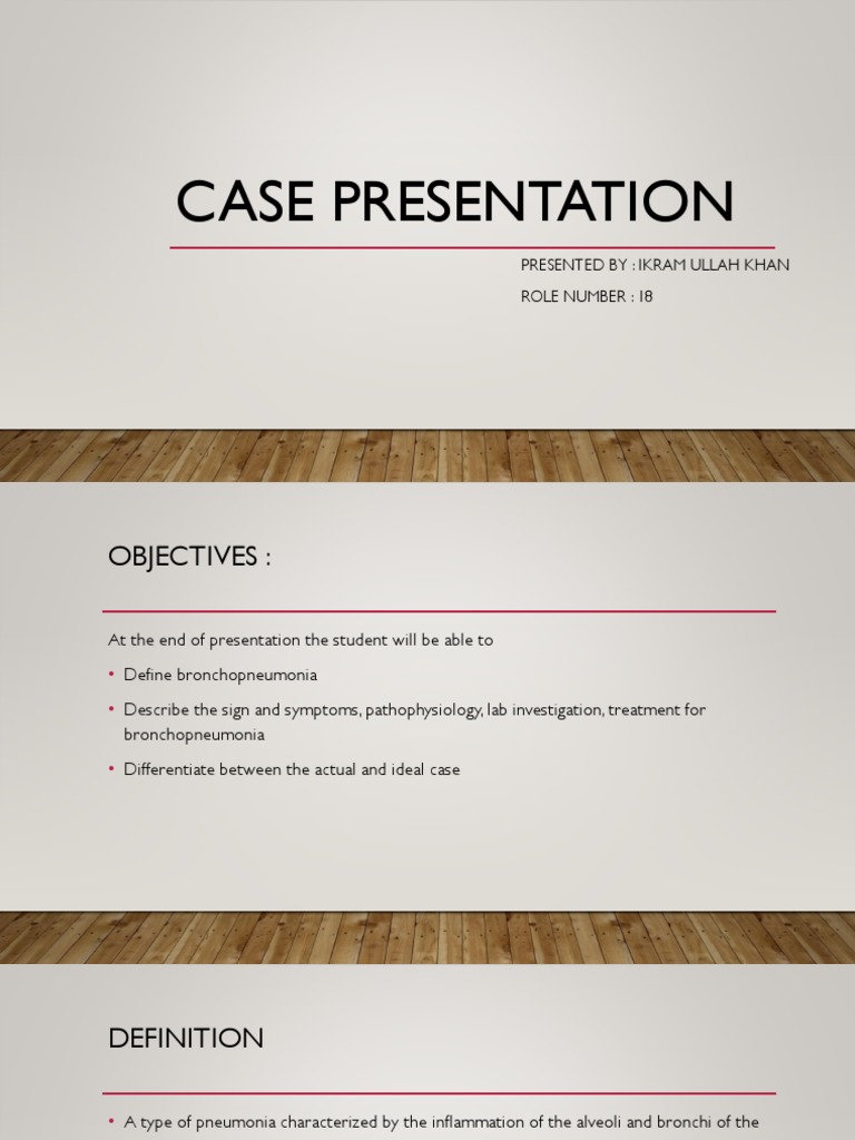 Case Presentation | PDF