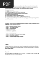 Principles of Language Learning and Teaching PDF | PDF