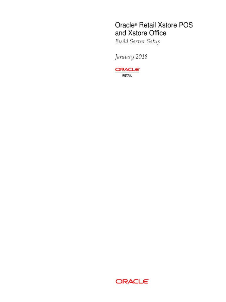 Xstore POS and Xstore Office - Build Server Setup | PDF | Point Of Sale ...