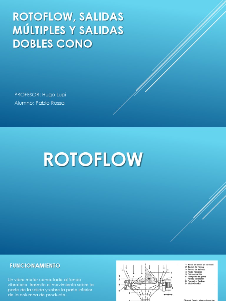 ROTOFLOW, SALIDAS MÚLTIPLES Y SALIDAS DOBLES CONO - PPSX | PDF | Hogar ...