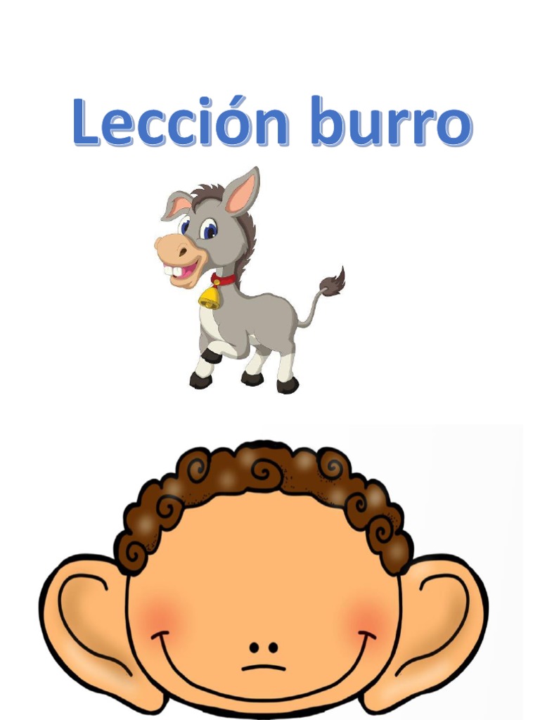 Lección Burro: Método Matte para Niños | PDF