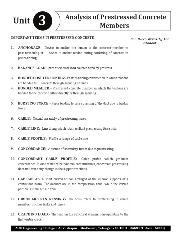 Prestress Concrete Example | PDF | Prestressed Concrete | Beam (Structure)