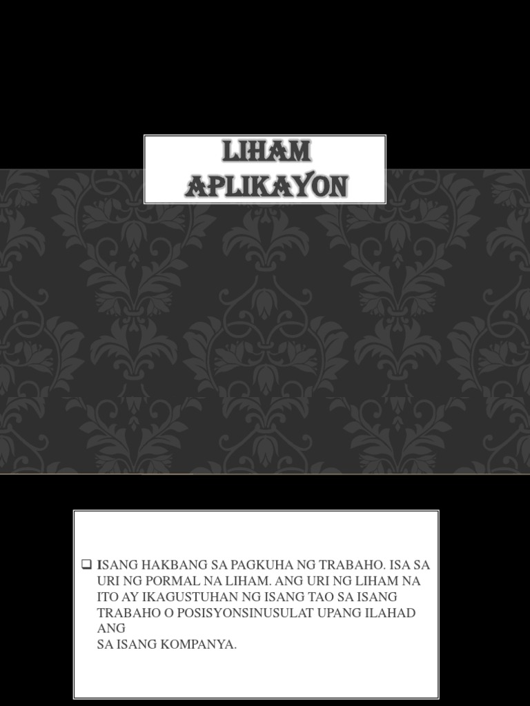 Liham | PDF