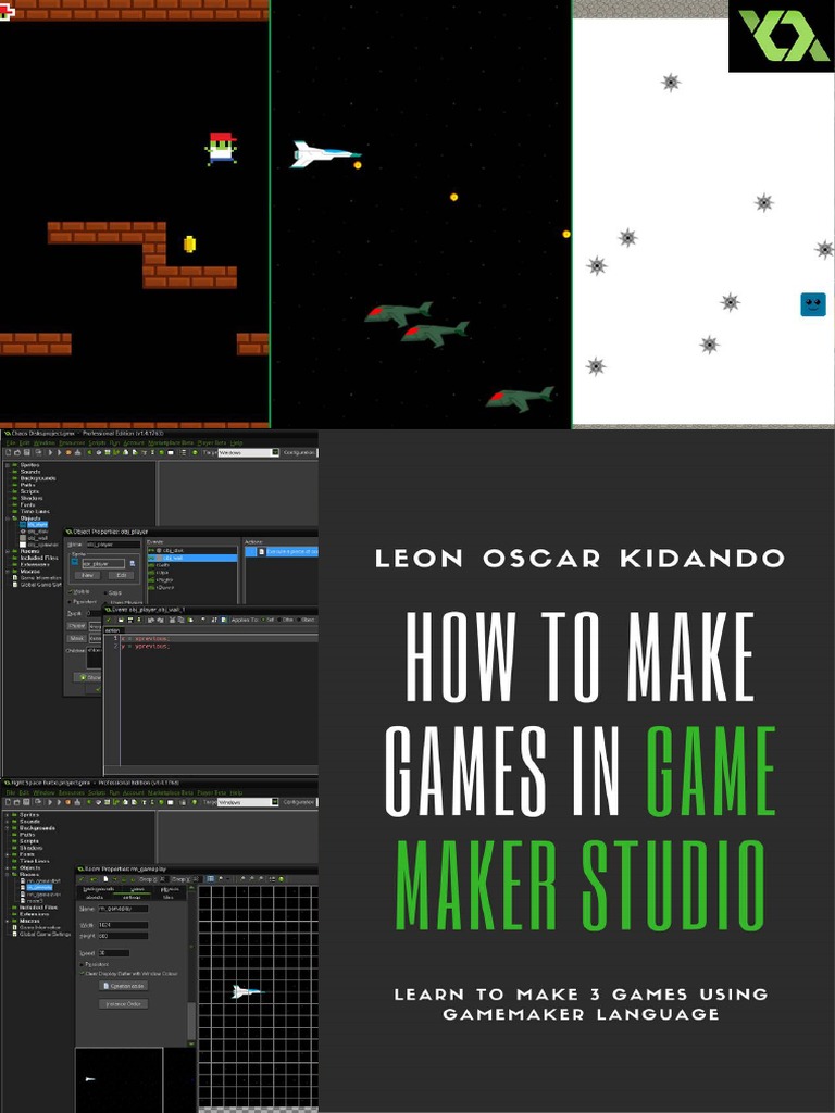 Learn How To Make Games in Game Maker Studio DEMO | PDF | Video Games ...