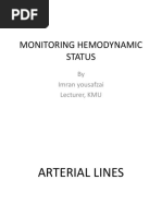 Central Venous Pressure Measurement | PDF | Blood Pressure | Heart