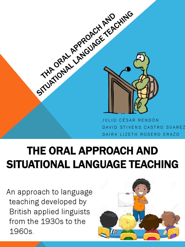 The Oral Approach | PDF | Language Education | Speech