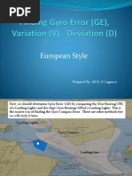 Compass Error ABC Method | PDF | Compass | Latitude