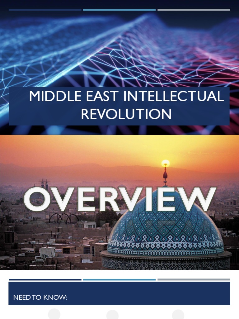 Middle East Intellectual Revolution | PDF | Medicine | Innovation