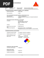 6 - Ficha de Seguridad CLORO (Sga) | PDF