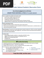 PEWS | PDF | General Practitioner | Medical Diagnosis