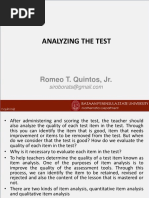 Identification Type Test Items: Example | PDF | Multiple Choice | Question