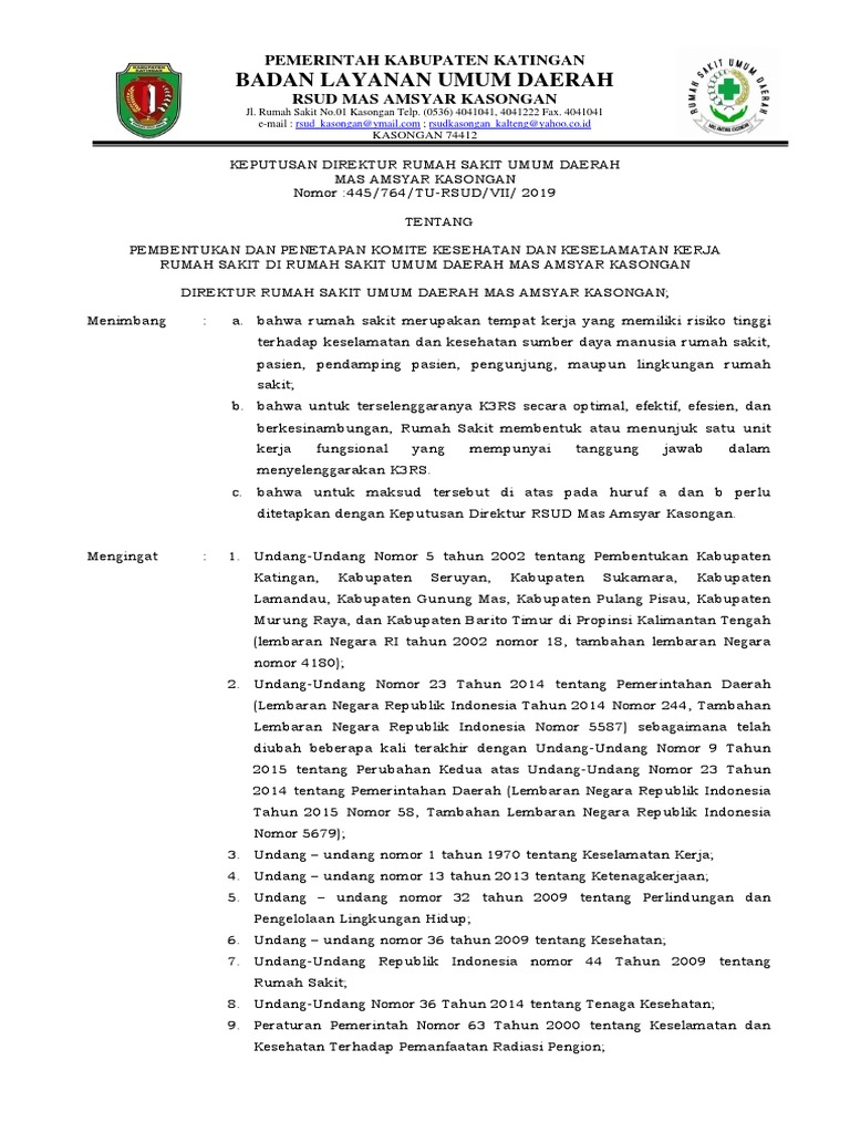 SK Komite k3rs | PDF