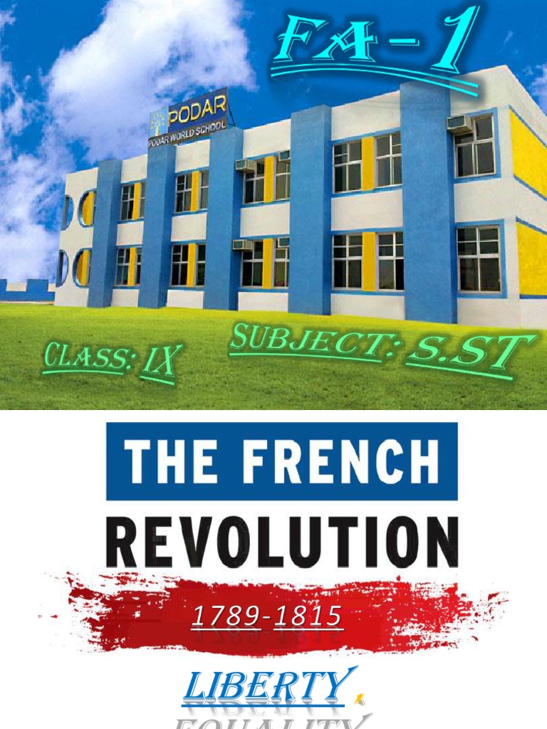 French Revolution PPT by Anurag | PDF | French Revolution | France