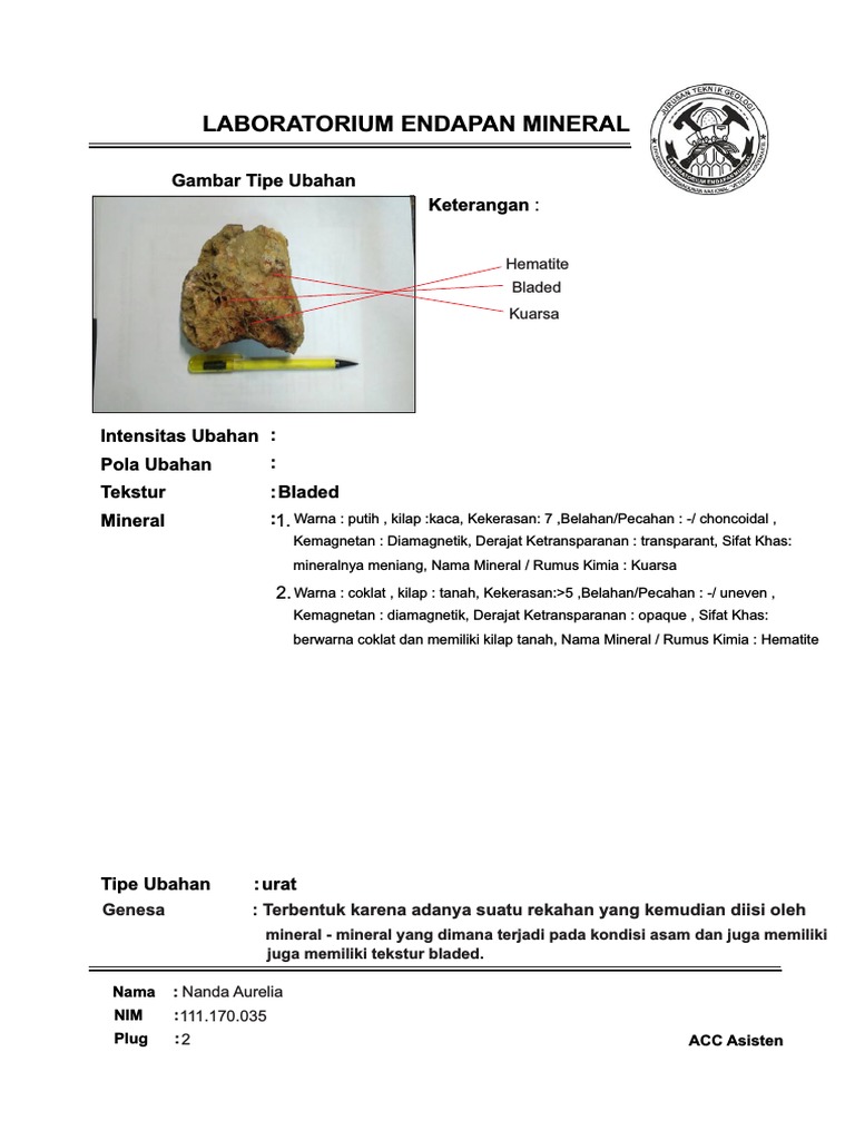 Deskripsi Batuan | PDF