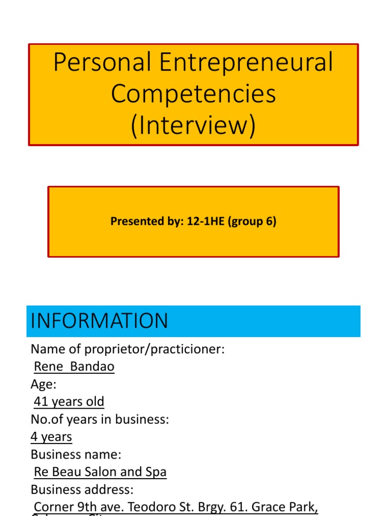 Personal Entrep-WPS Office | PDF