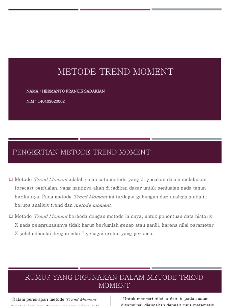 Pptmetodetrendmoment 170330053054 | PDF