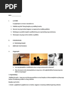 Ang Kwento NG Mapagbigay Na Puno | PDF