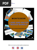 Montessori Land and Water Forms Guide | PDF | Earth Sciences | Physical ...