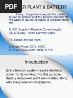 Earthing For Telecom Installations | PDF | Power (Physics) | Components