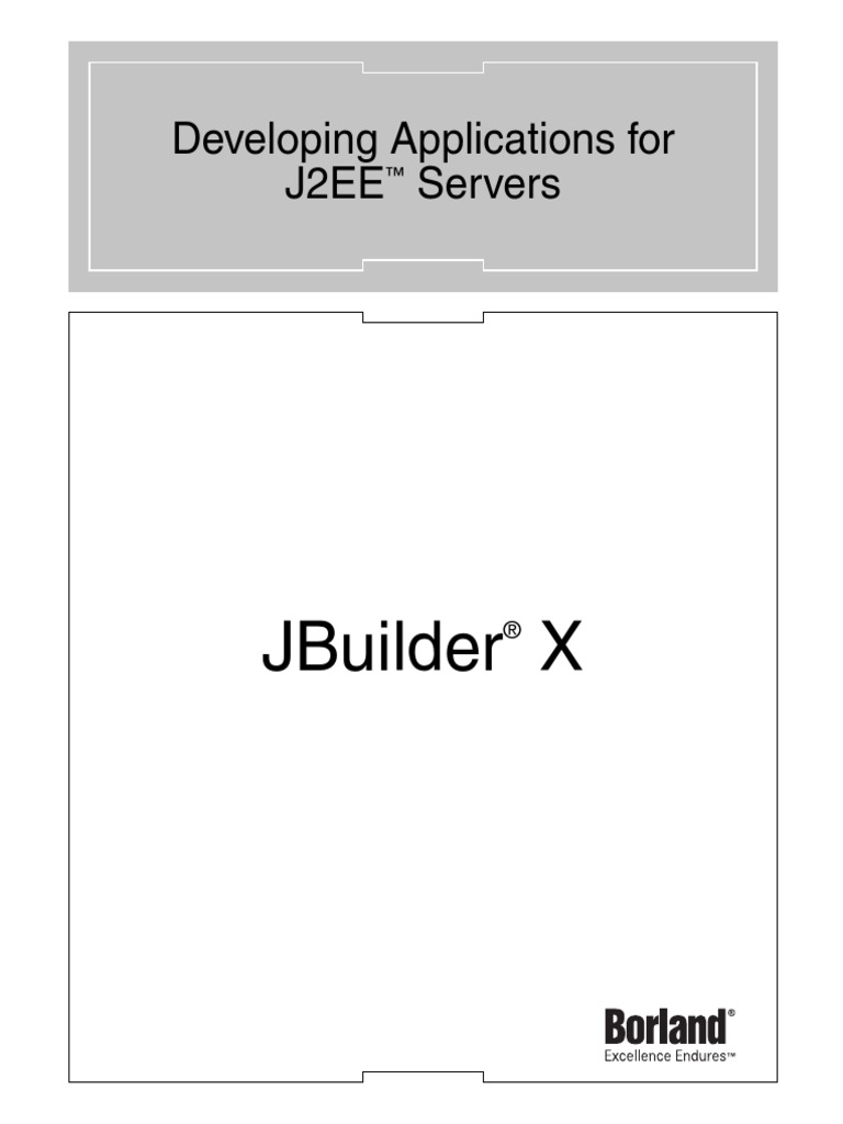 J2EE Server Config in JBuilder | PDF | Java Server Pages | Enterprise Java Beans