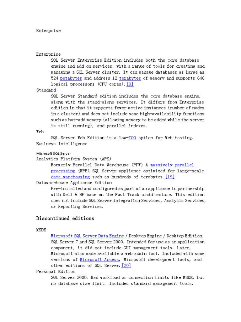 An In-Depth Look at the Architectural Components and Editions of ...