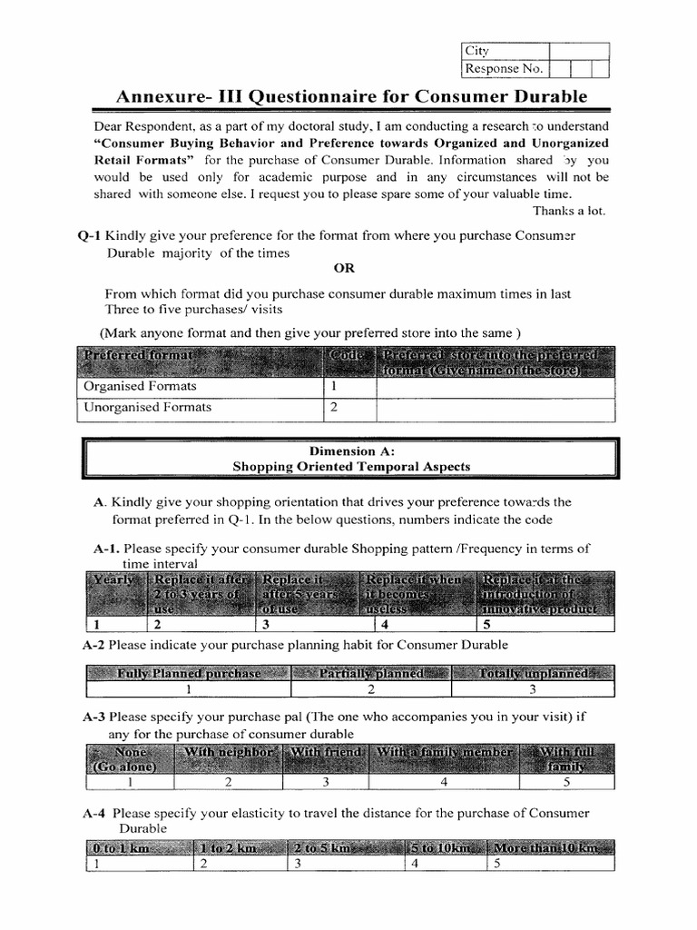 23 - Annexure III PDF | PDF | Retail | Business