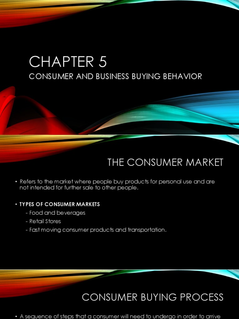 The Nots Chapter 5 | PDF | Consumer Behaviour | Behavior